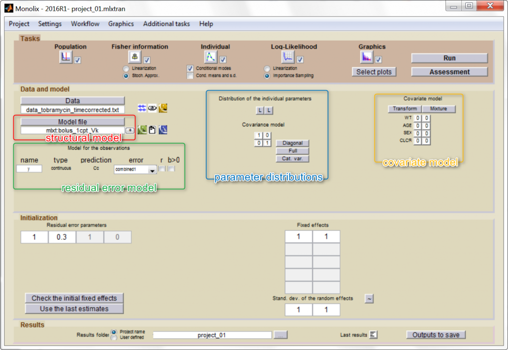 Tobramycin case study - Part 3: Model development with Monolix - Monolix